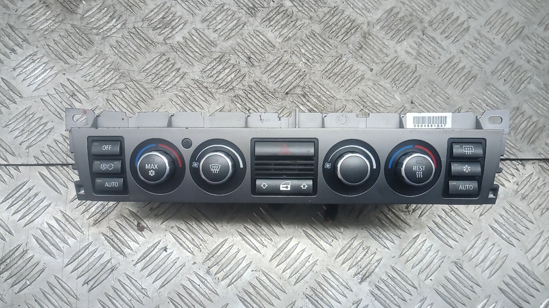 Блок управления печки и климат-контроля BMW 7 E65, Номер 64116981404