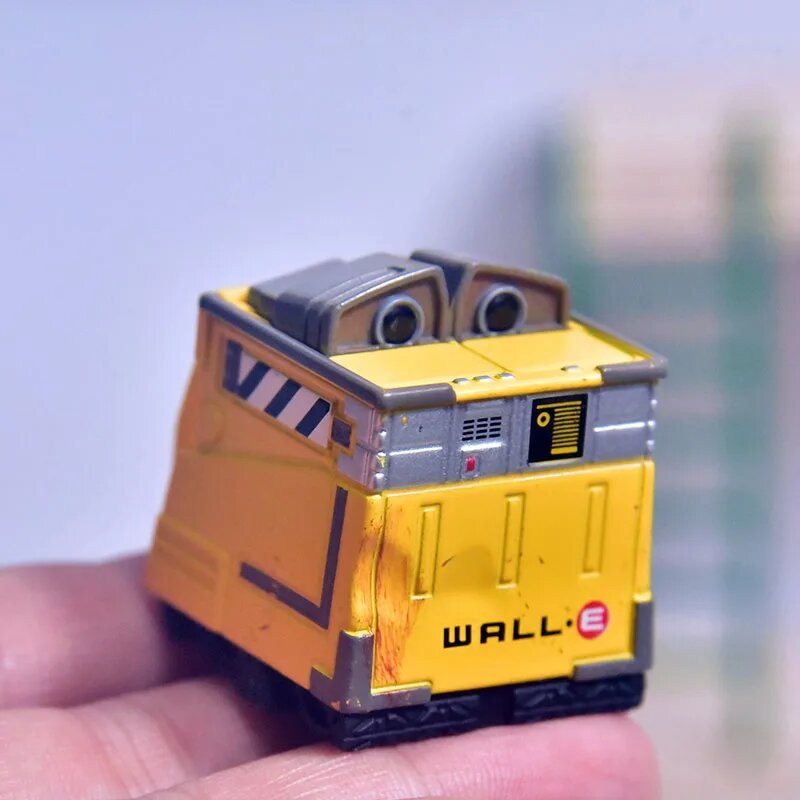 Экшн-фигурка робота из аниме «Wall E» Disney Pixar, забавная металлическая модель робота, ручная работа, автомобиль Wall-E, подарки для детей