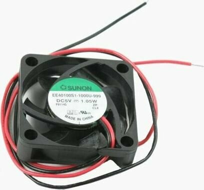 Вентилятор SUNON EE40100S1-1000U-999 Вентилятор осевой 5В DC 40x40х10мм подшипник скольжения 13,9куб. м/ч 28,2дБА 1шт