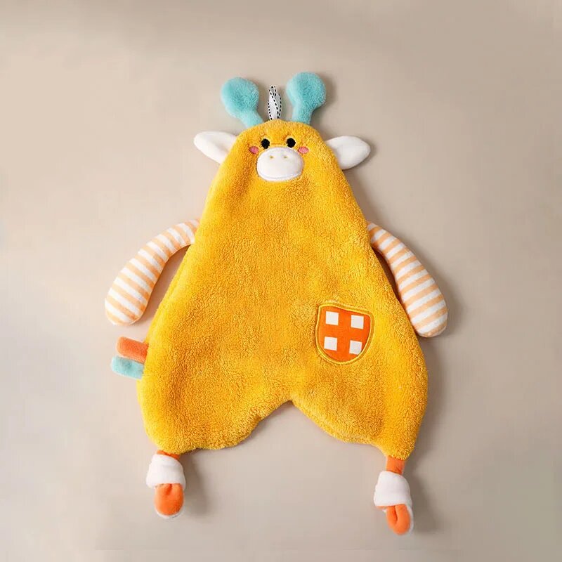 Детские полотенца из микрофибры с мультяшными животными