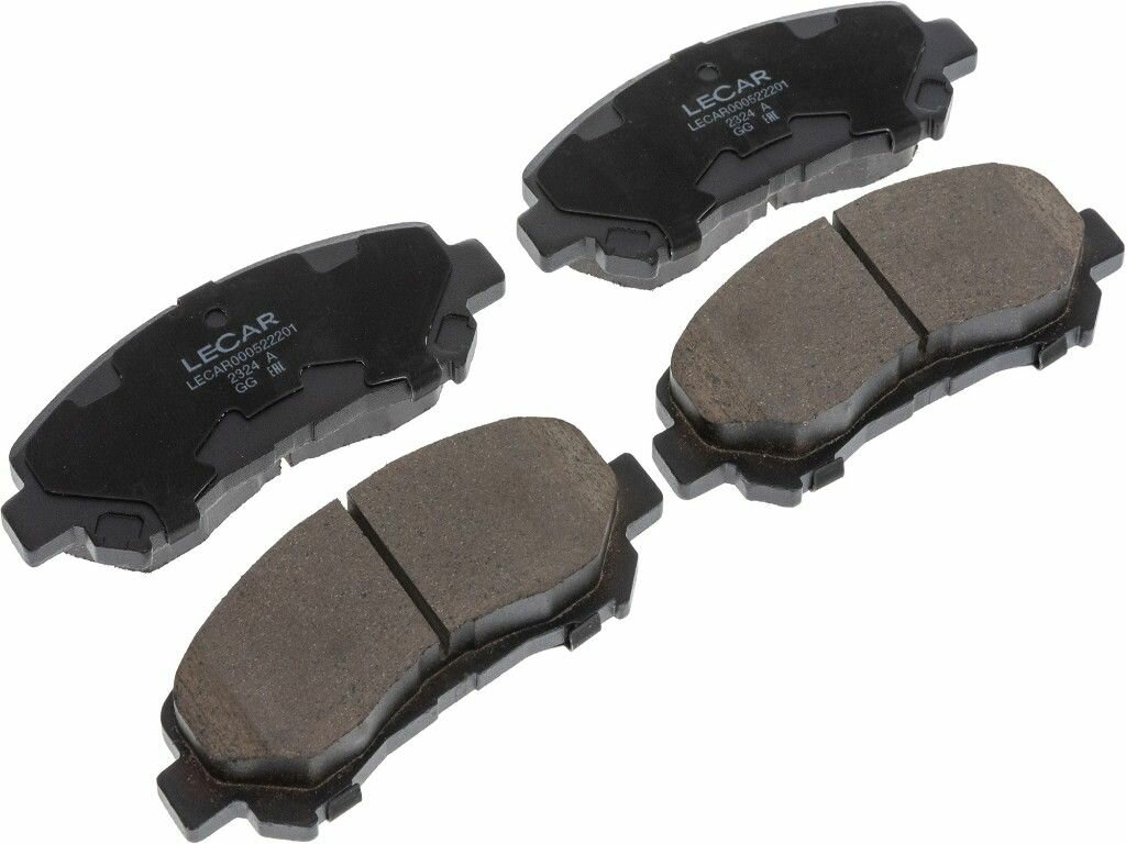 Тормозные колодки дисковые передние Ниссан Жук Ф15 2010-н. в, Кашкай J10 2006-2013, X-Trail T31, T32 2007-2022 LeCar