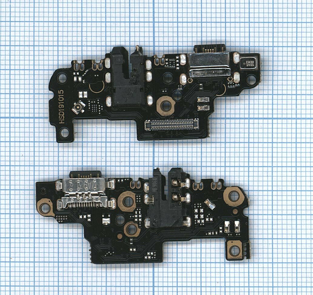 Плата разъема питания с микрофоном для Xiaomi Redmi Note 8 Pro