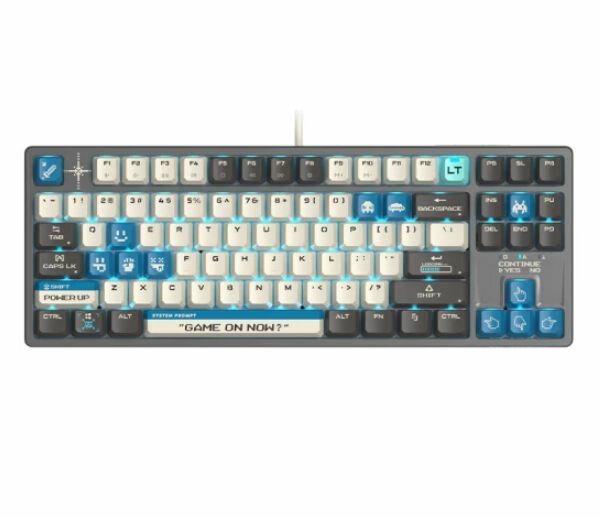 Проводная механическая клавиатура A4TECH AT87 Pixel War с 87 клавишами RGB