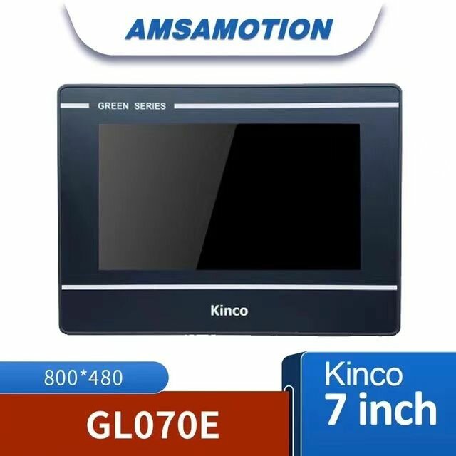 7-Дюймовая сенсорная панель человеко-машинного интерфейса Kinco HMI GL070E с сенсорным экраном 800*480 дюймов