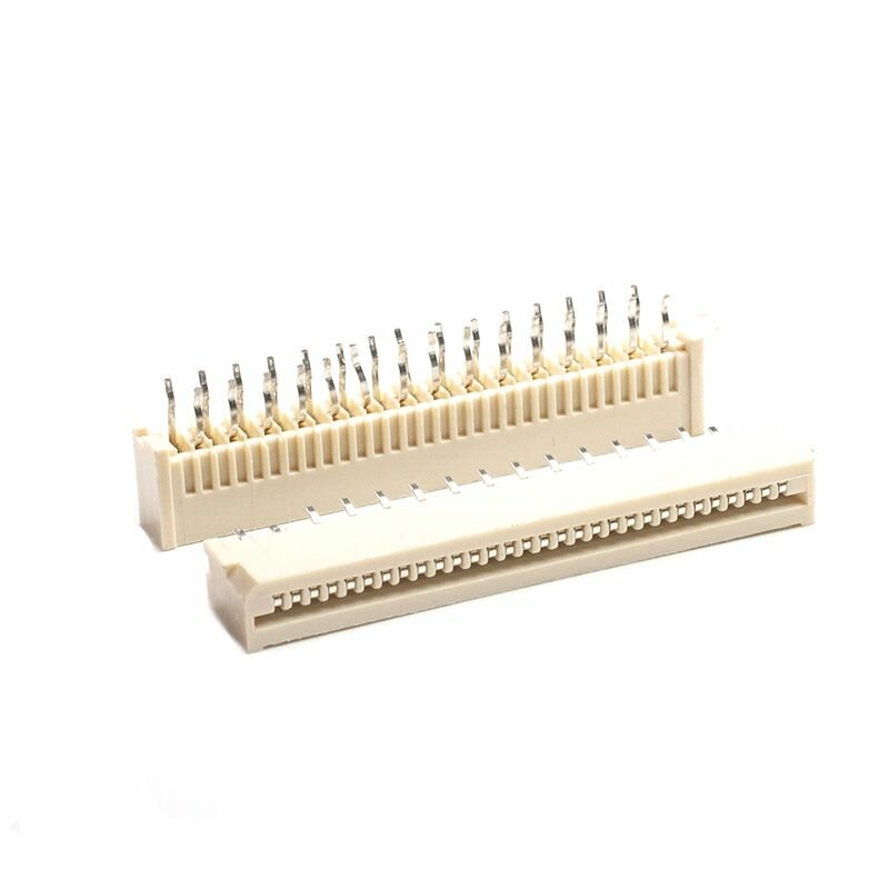Коннектор для FFC FPC шлейфа 30Pin шаг 1.25mm вертикальная дислокация 1шт