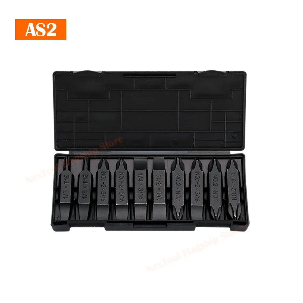 Набор бит NexTool для инструментов E1 AS2 NEW