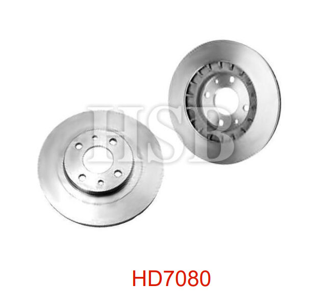 Диск тормозной HSB HD7080, передний, для LADA 110-112, 1.5, 95+