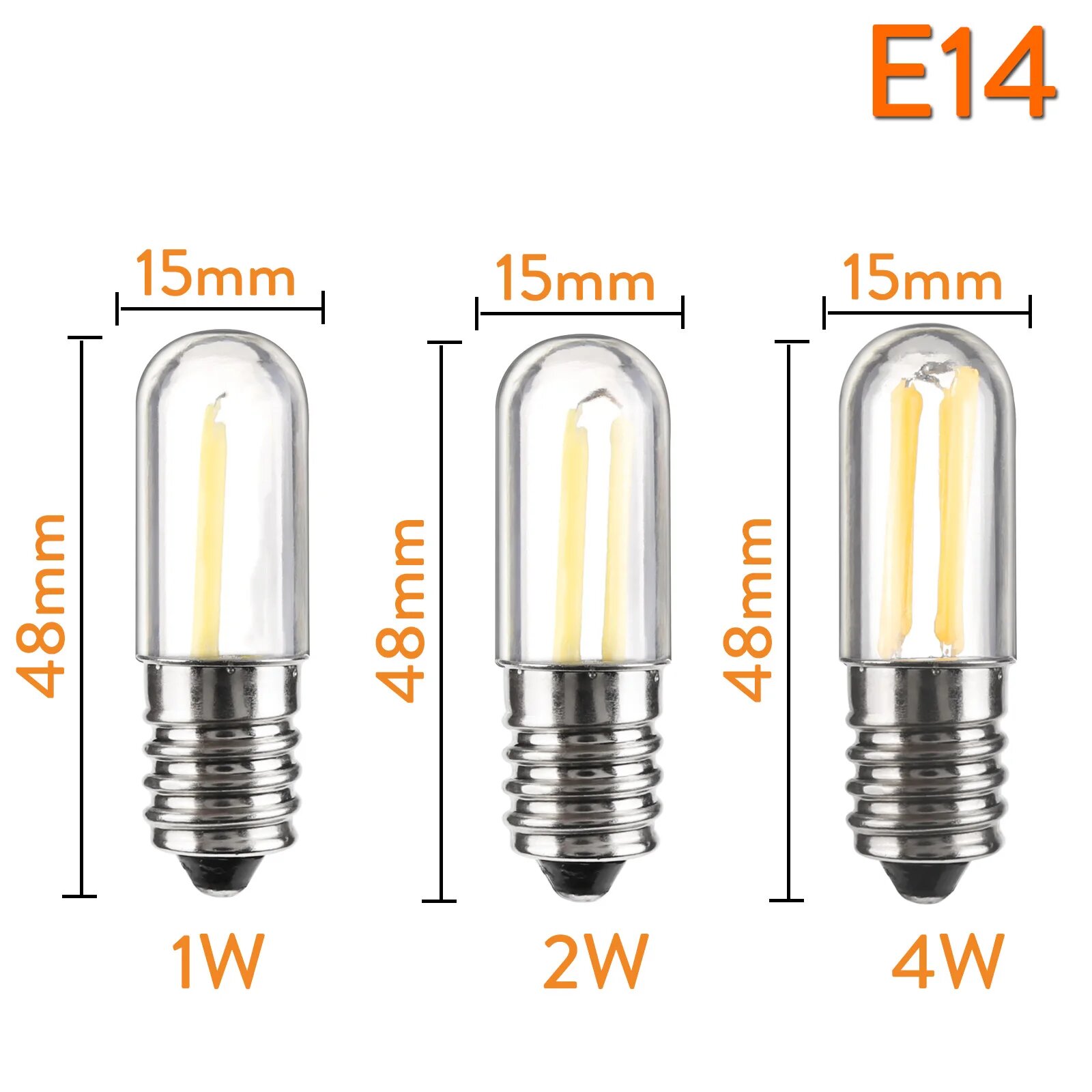 5 шт. LED лампа YORYZENG E12 E14 4 Вт