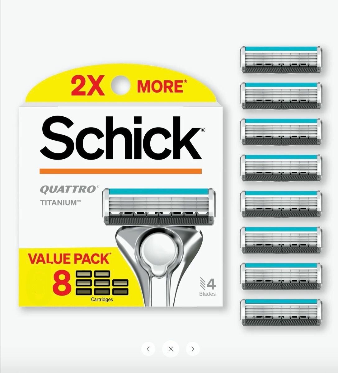 Сменные кассеты для мужских бритв=v=