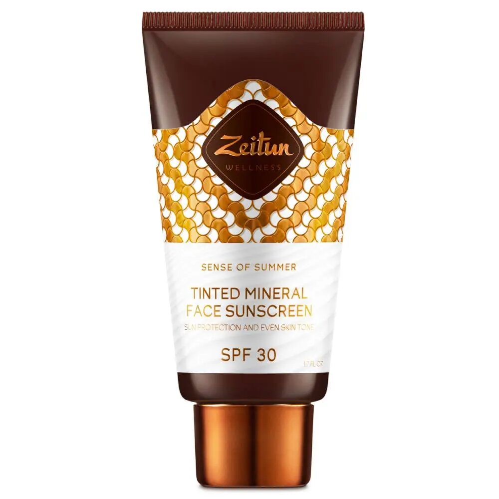 Крем ZEITUN Sense of Summer для лица тонирующий солнцезащитный SPF30 50 мл