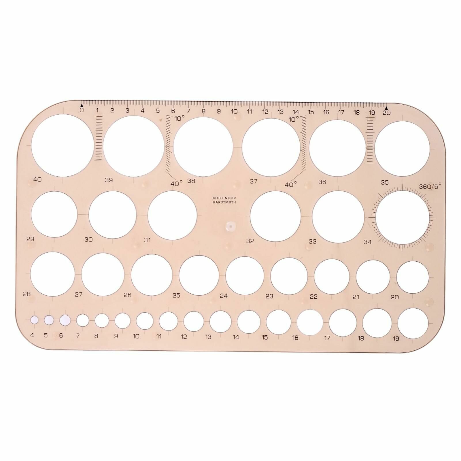 Шаблон диаметров 17.2 см