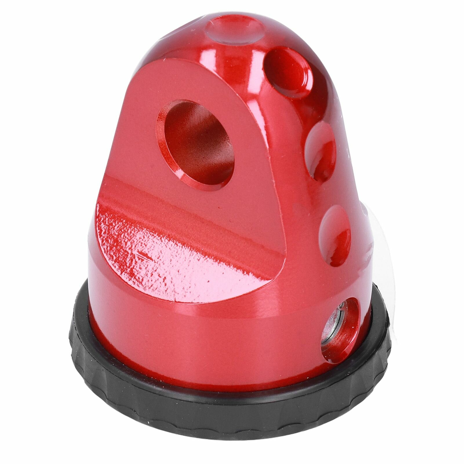 Крепление лебедки с шаклом 22000 фунтов, алюминиевый сплав с железным штифтом и резиновой защитой для 3/4 дюймового D-образного кольца 3/8-дюймовой тросовой лебедки, красное