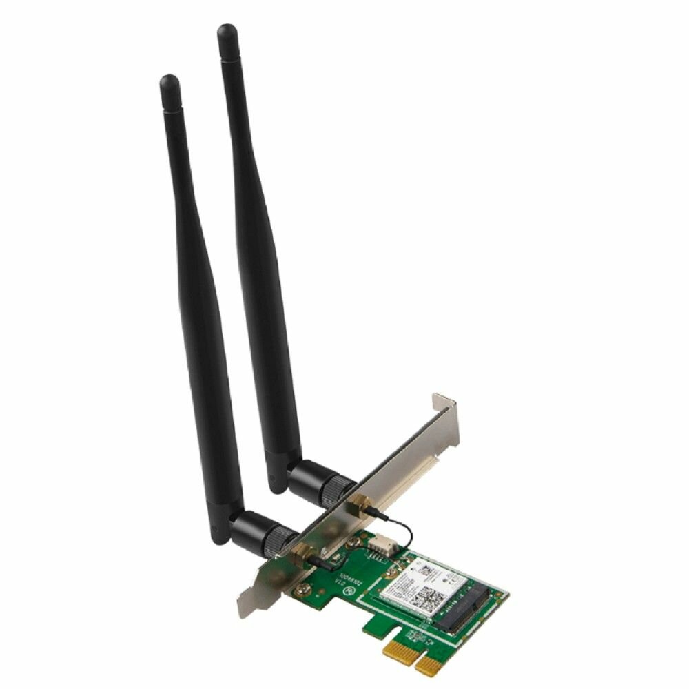 Wi-Fi PCI-e адаптер Tenda E30, AX3000, Bluetooth 5.0, двухдиапазонный
