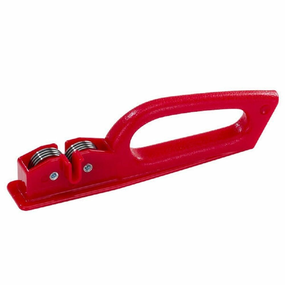 Ножеточка Rigamonti "Алмаз", красная, диски заточены, Италия