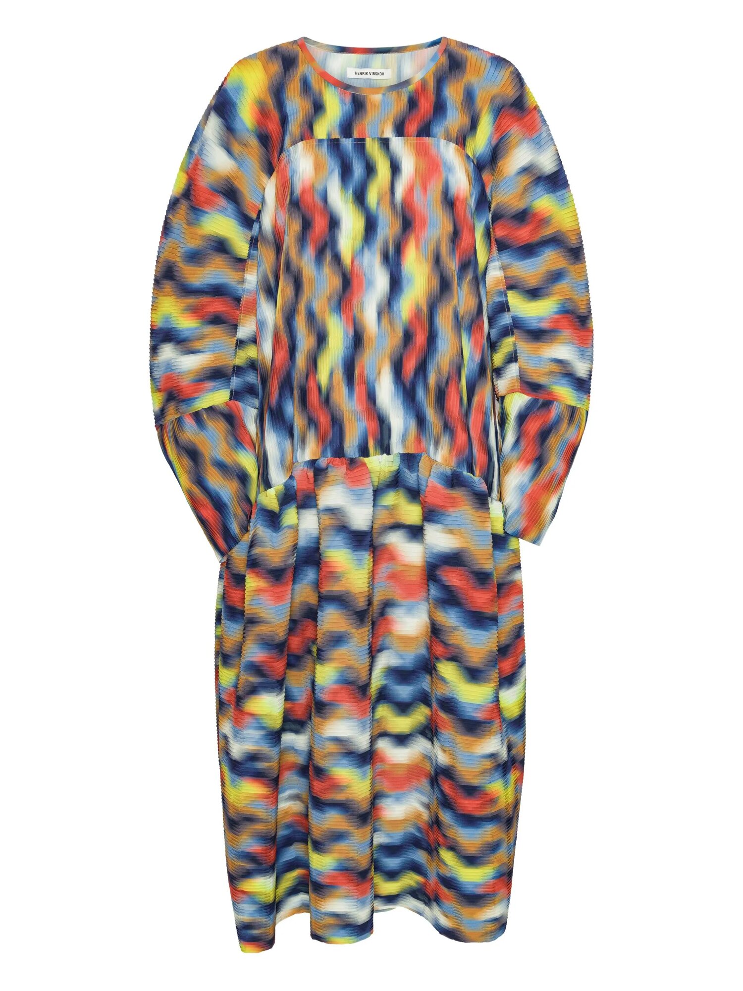 Платье Wavy Cubes