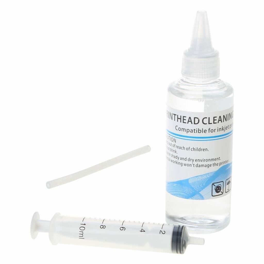 Флакон раствора для очистки сопел струйного принтера 100 МЛ (жидкий)