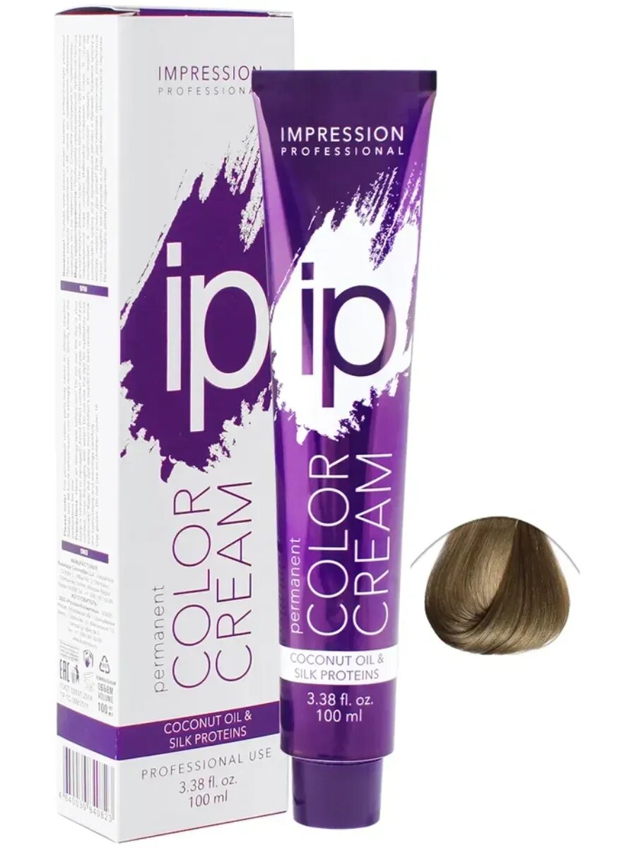 Стойкая крем - краска "Светлый блонд натуральный 8.00"