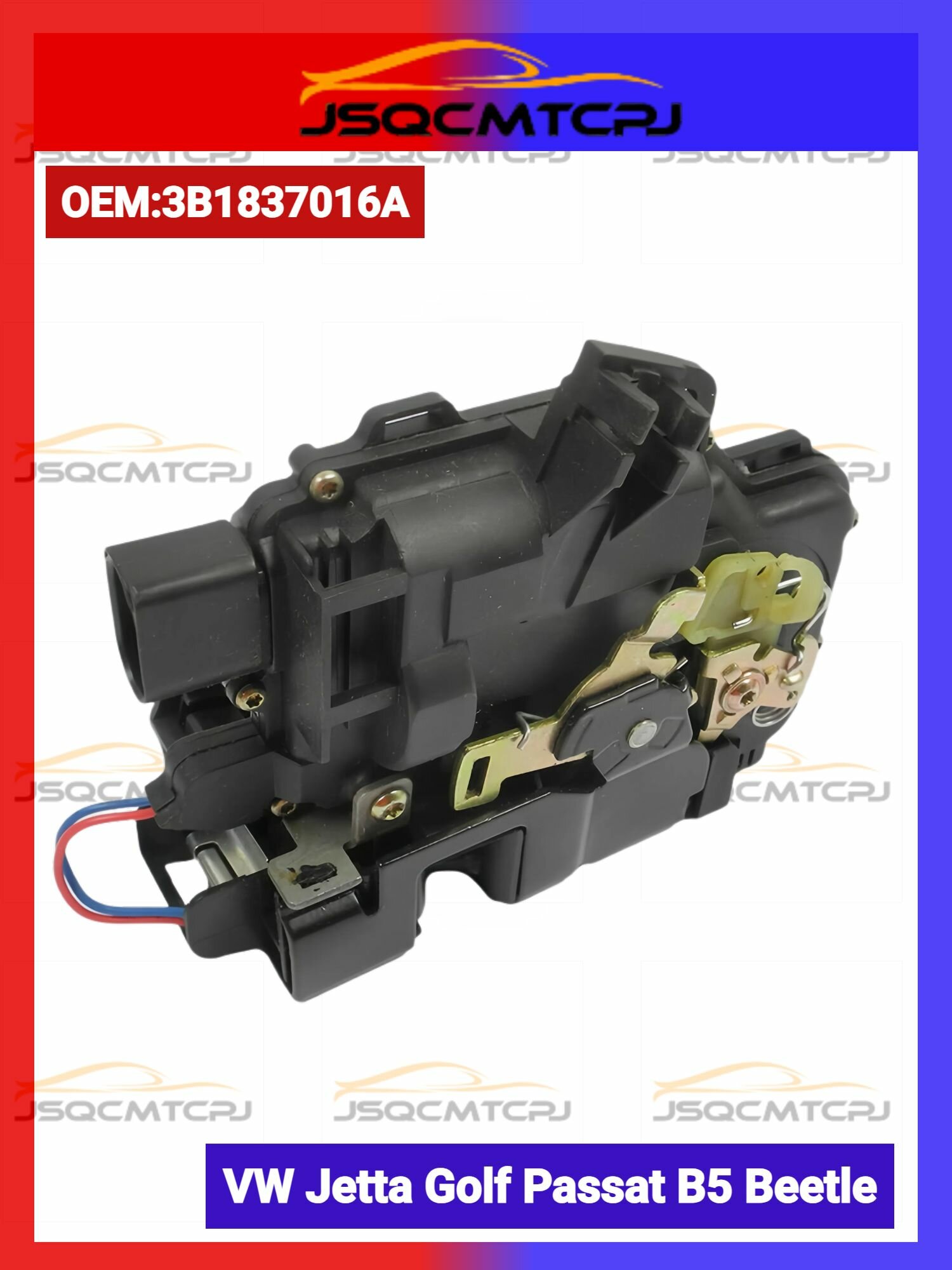 3B1837016A Правая передняя часть Новая защелка привода замка двери для VW Jetta Golf Passat B5 Beetle