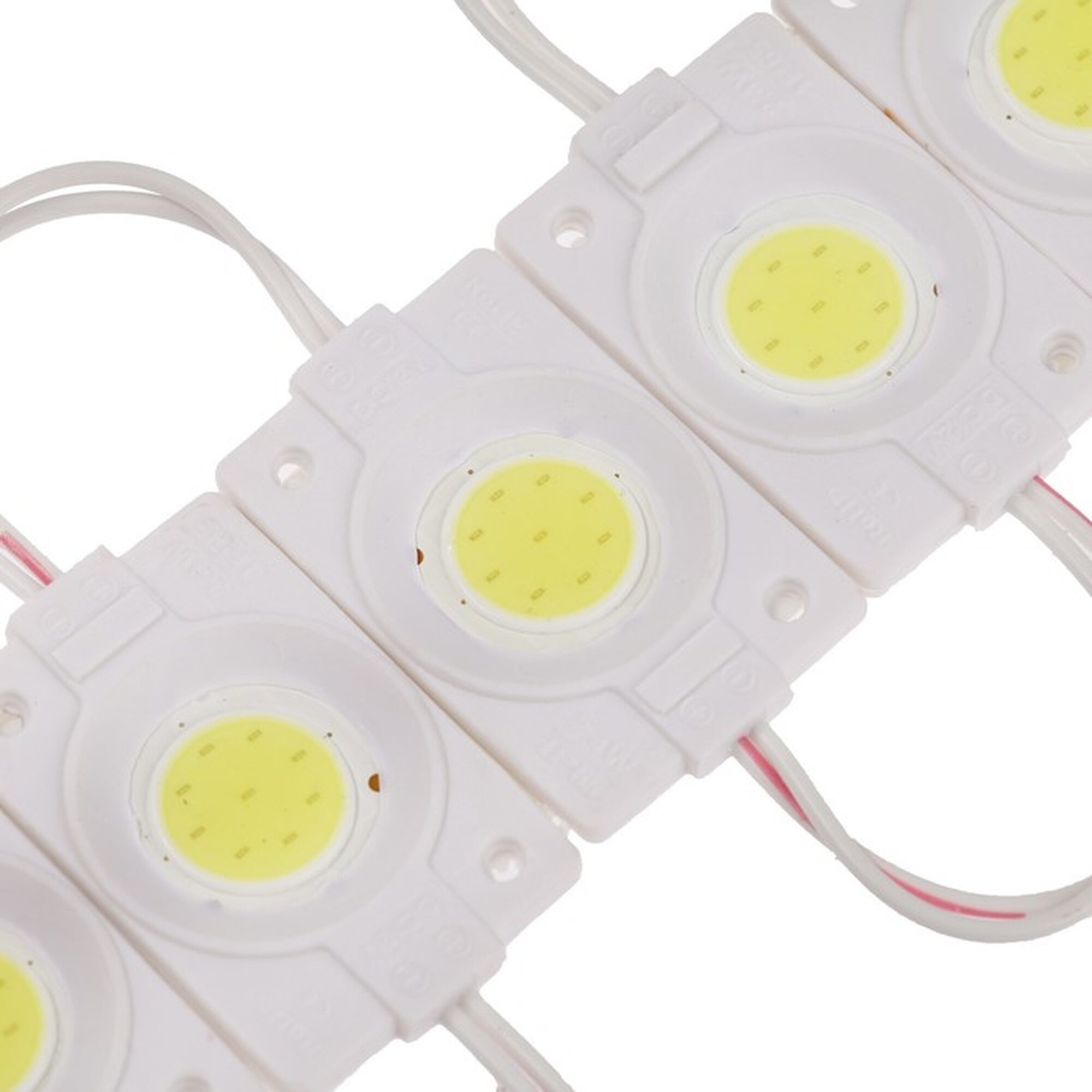 Светодиодный модуль SMD5730, 2,4 Вт, COB, 220 Лм, 6500K,12V, белый набор 20шт