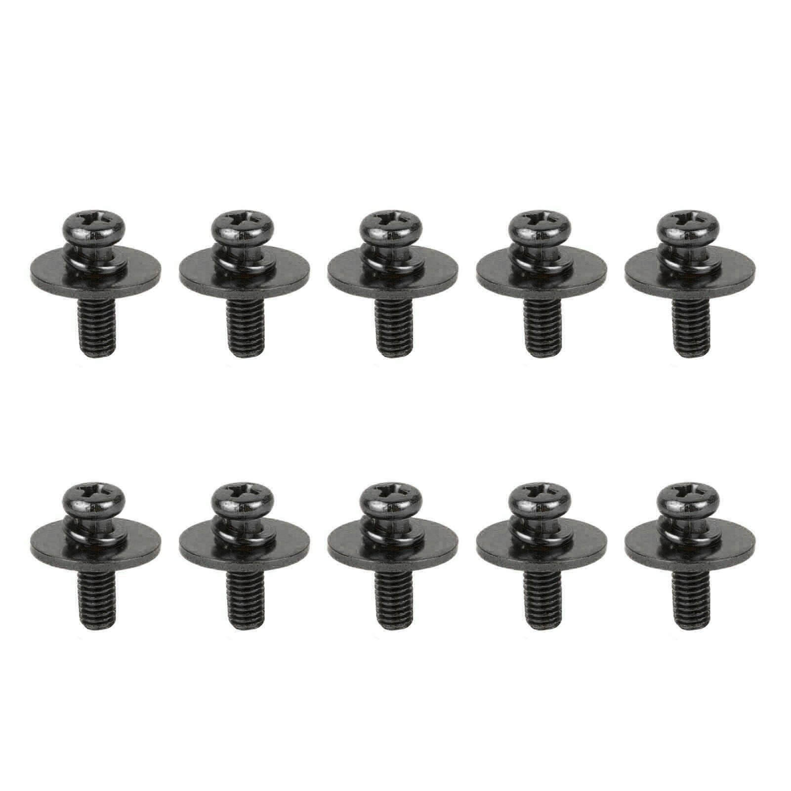 10 шт. Винты для барабанов с металлическими шайбами, замена деталей набора ударных