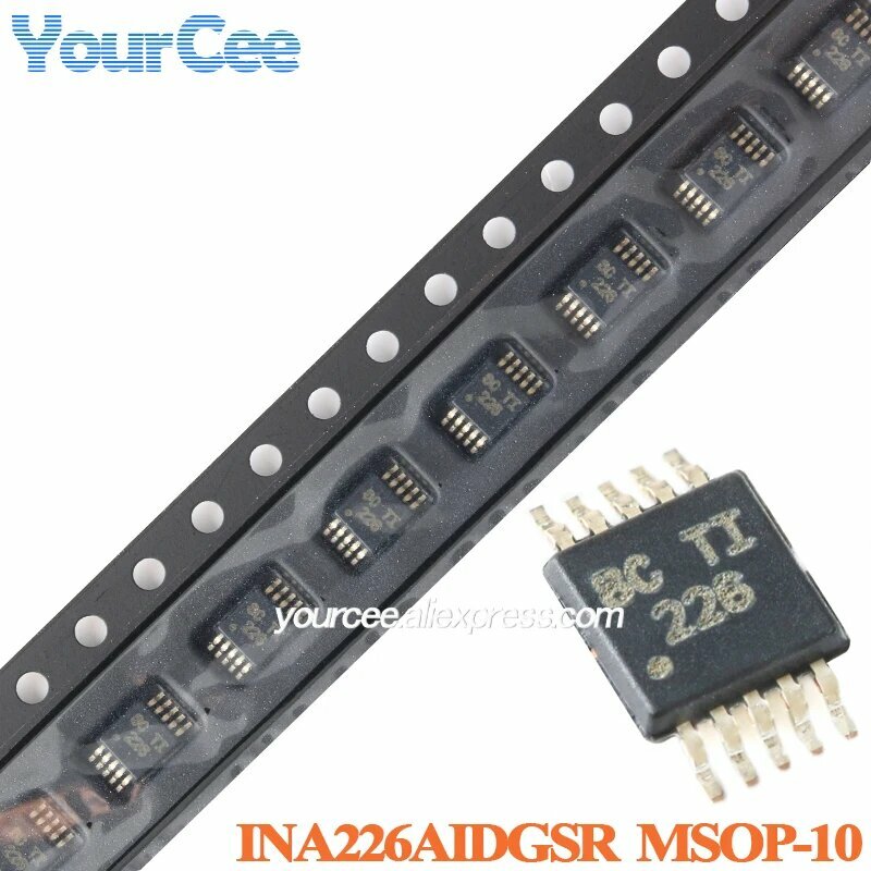 10 шт./1 шт. INA226 16-битный двунаправленный модуль мониторинга тока/мощности, 5pcs, INA226 Chip