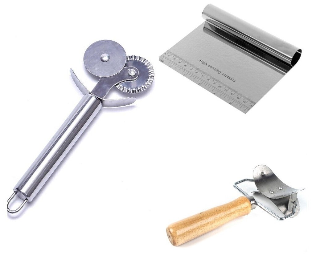 Набор для приготовления рождественских печений из 3 аксессуаров