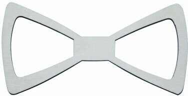 Деревянные заготовки / Декупаж, деревянная заготовка для творчества "Добрый мастер" "Галстук-бабочка" фанера 11*5,5см (5шт)