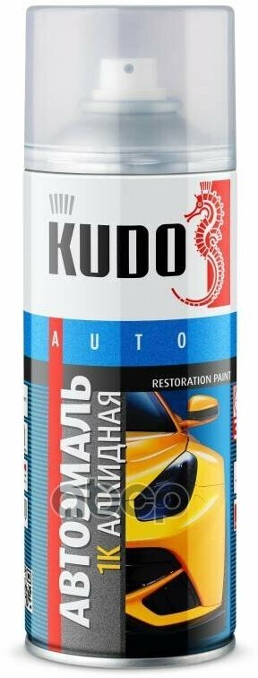 KU-422 Эмаль авто/ремонтная Daewoo 1L касабланка белая 2мл Kudo арт. KU42200