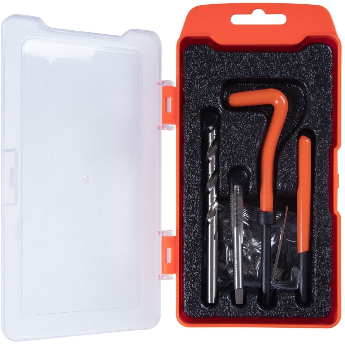 Набор для восстановления резьбы М7х1,0, 25 предметов, кейс AFFIX AF35207100C