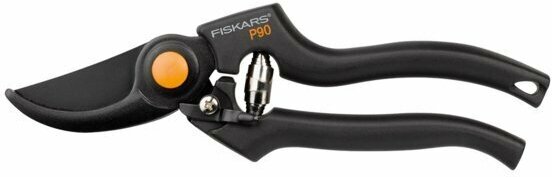 Секатор FISKARS P90 Garden Pro, сталь, двухрычажный, с силовым механизмом, 23 см, 1001530