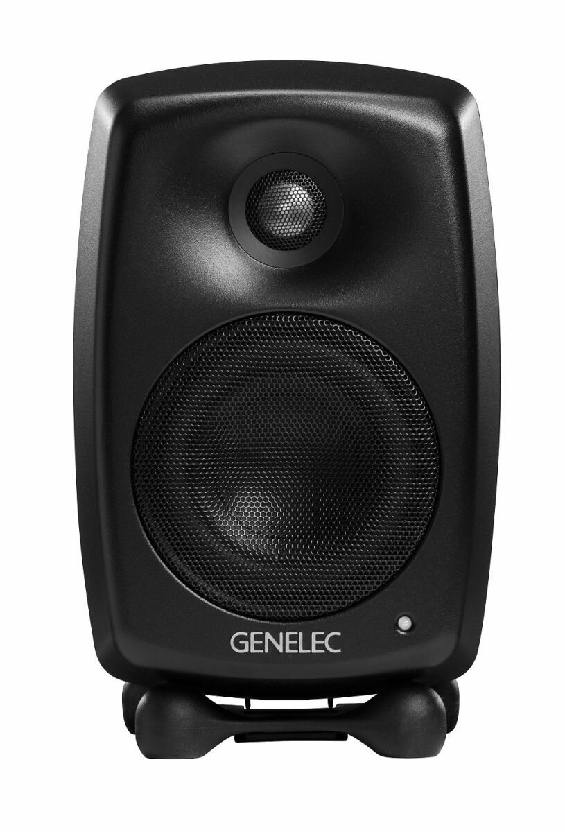 Genelec G Two BMM активная 2-полосная АС, НЧ 4" 50Вт, ВЧ 0.75" 50Вт. Подставки. Черная