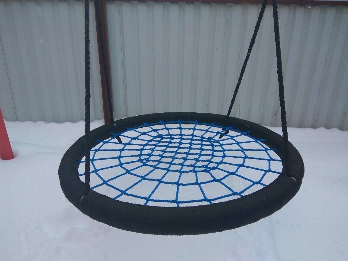Качели гнездо 100 см толстый обод