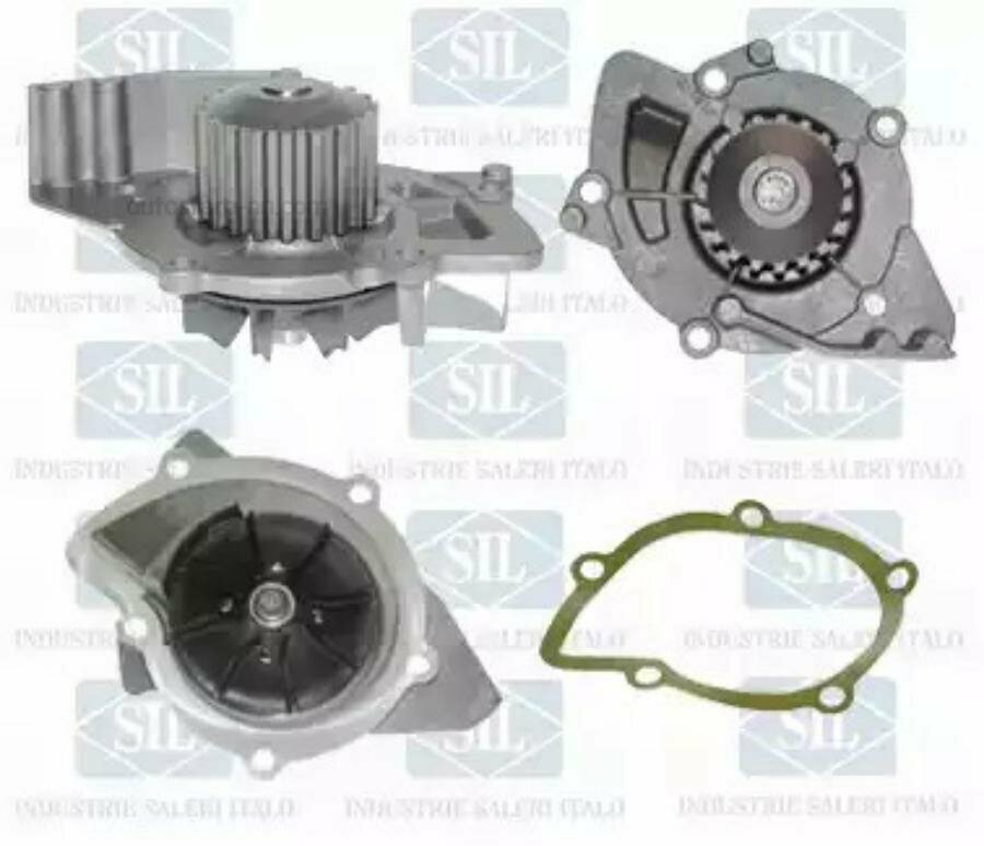 SALERI PA1235 Насос водяной Citroen C5/C8, Peugeot 406 2.2HDi 16V 00>