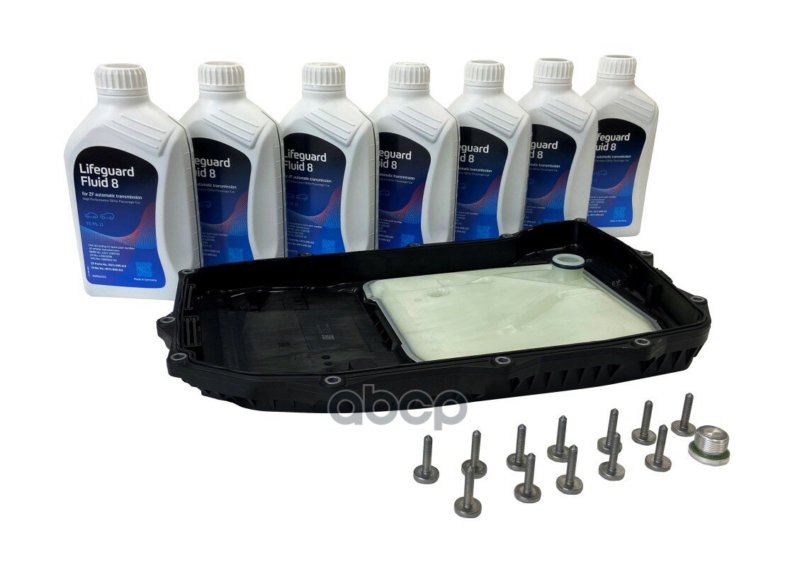 Ремкомплект АКПП (поддон+фильтр+болты+масло 7л) ZF Russia арт. 1103298007ZFR