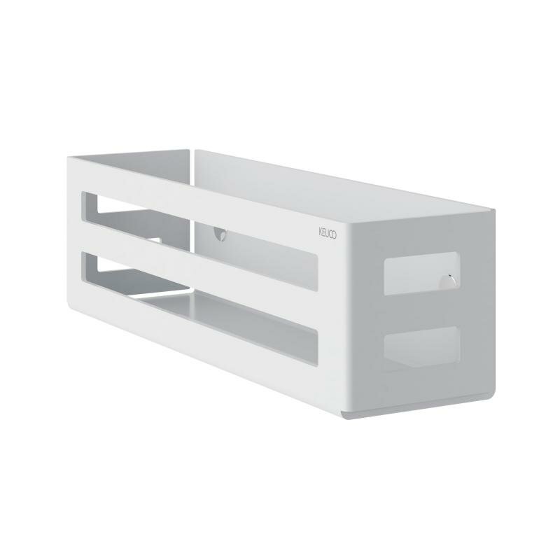 Корзинка для мыла Keuco, съёмная, со сливными прорезями, белый матовый 24954 510000