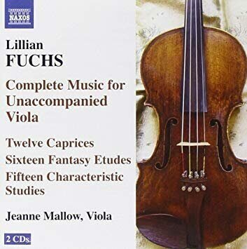 Fuchs - Complete Music For Unaccompanied Viola -Jean Mallow < Naxos CD EU (Компакт-диск 2шт) Lillian