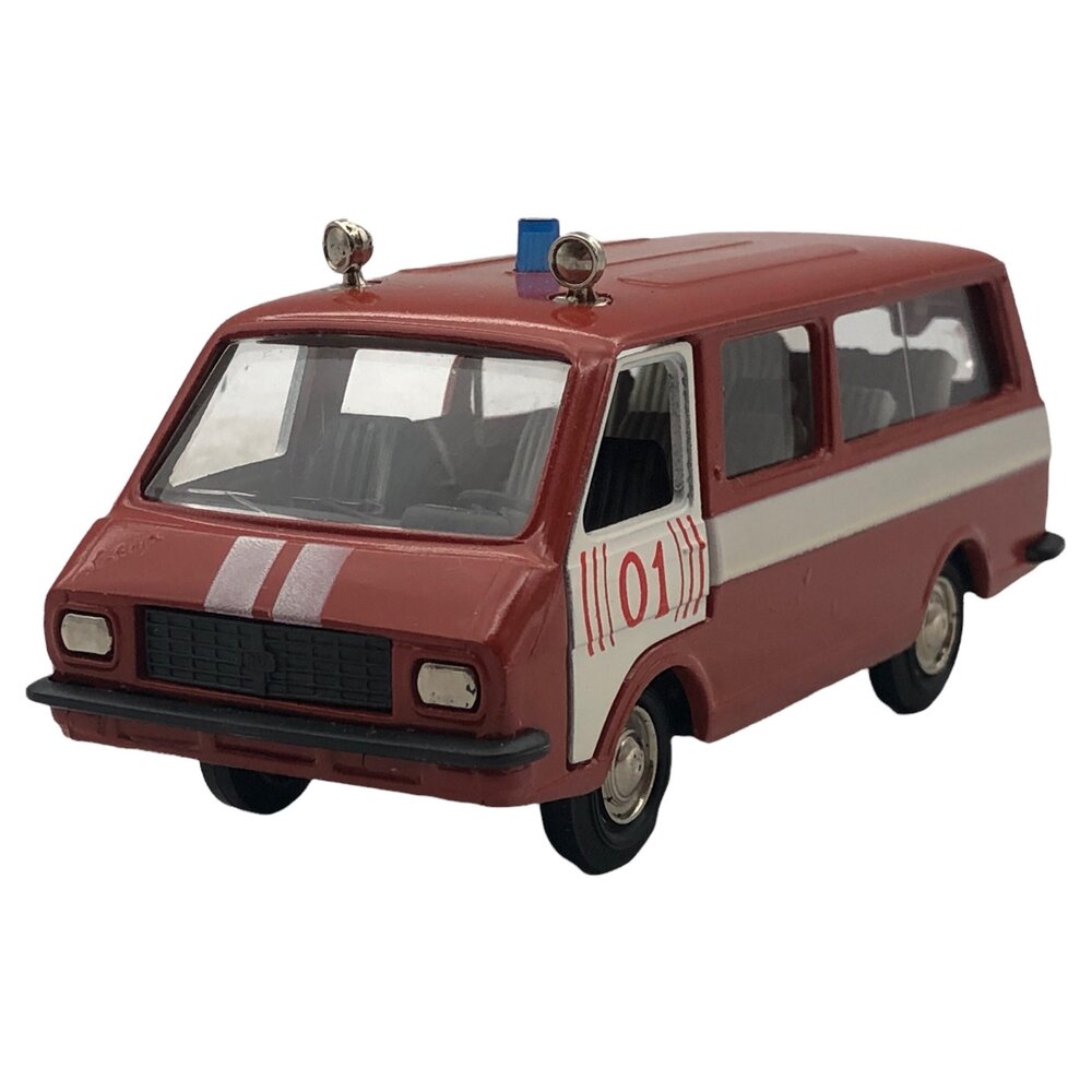 Модель автомобиля РАФ-2203 (Пожарная 01) 1980-1991 гг, "Тантал" г. Саратов. СССР