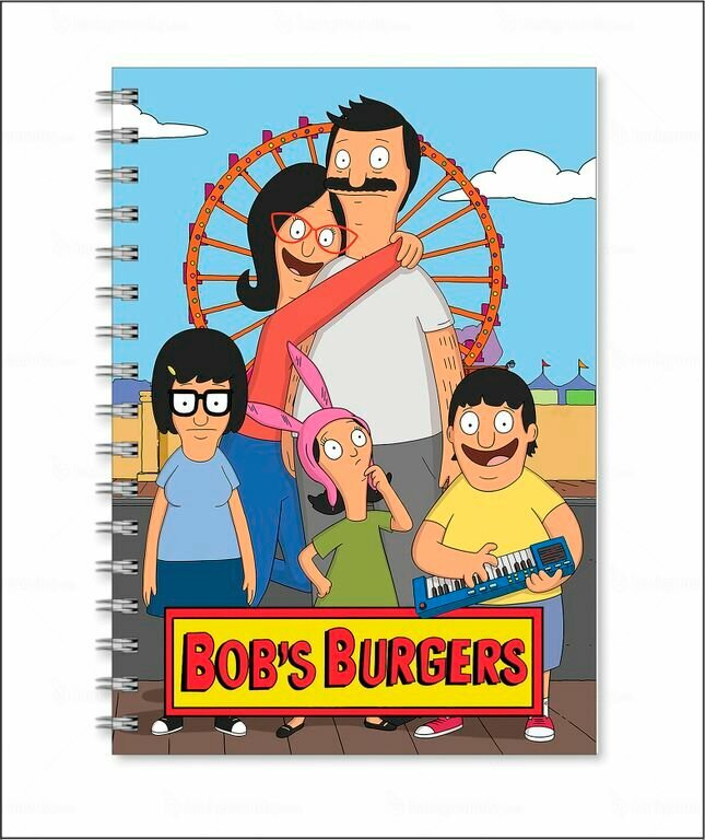 Тетрадь Bob"s Burgers, Закусочная Боба №4, А4