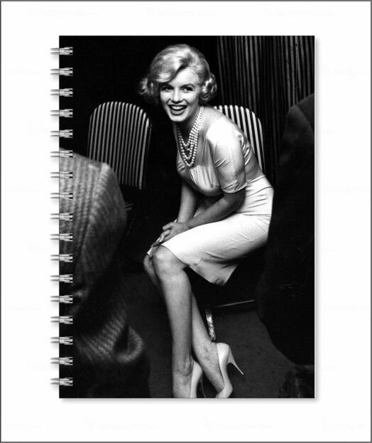 Тетрадь Мэрилин Монро, Marilyn Monroe №8, А5