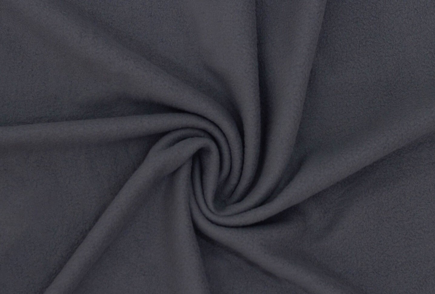 Ткань флис антипиллинг 280 гр, цвет темно-серый. Готовый отрез 3*1,5м