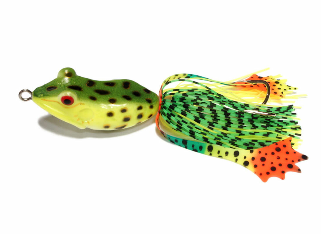 Приманка Kosadaka тверд. оснащ. плав. Лягушка-глайдер с лапками (двойник) LF25 45mm, 10g, цвет C23