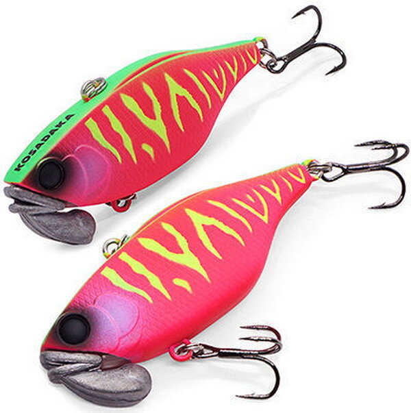 Воблер виб Kosadaka Trigon TN 60S, тонущ, 60мм, 19г, цв. ROS