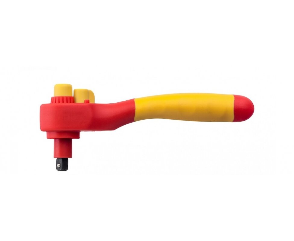 Изолированный ключ с трещоткой для торцевых ключей 3/8" VDE WIHA 43052