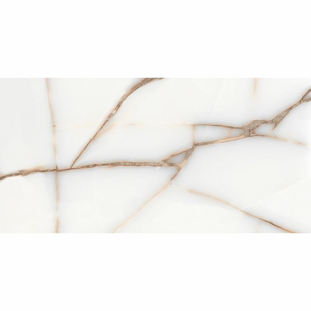 Керамогранит Bluezone (Блюзон) Favorite Onyx White Glossy 60x120 см, глянцевый, BZ76611