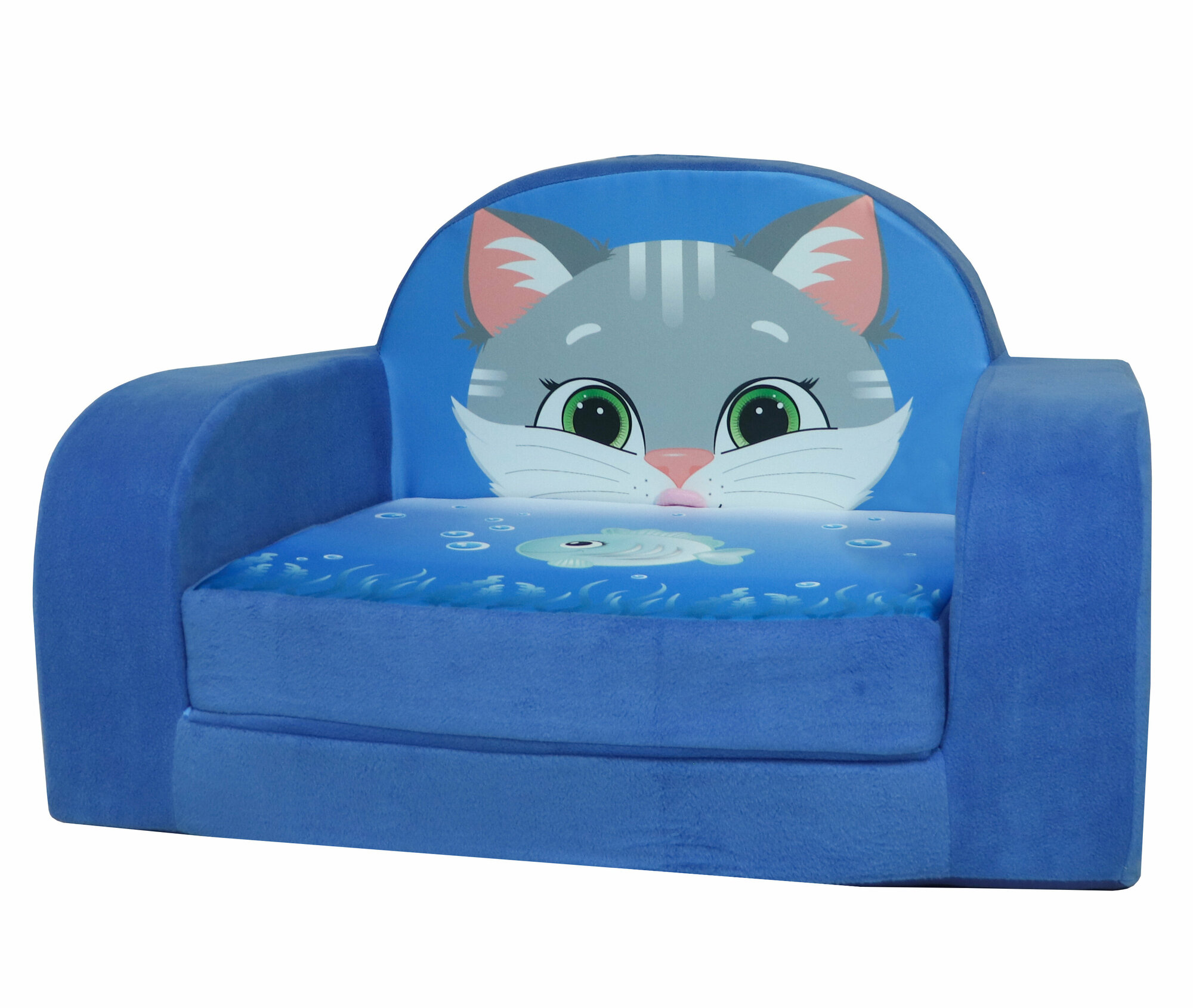 Диван В Детскую Комнату "Кошечка", размер: 70х45х50 см. (ШВГ), материал ...