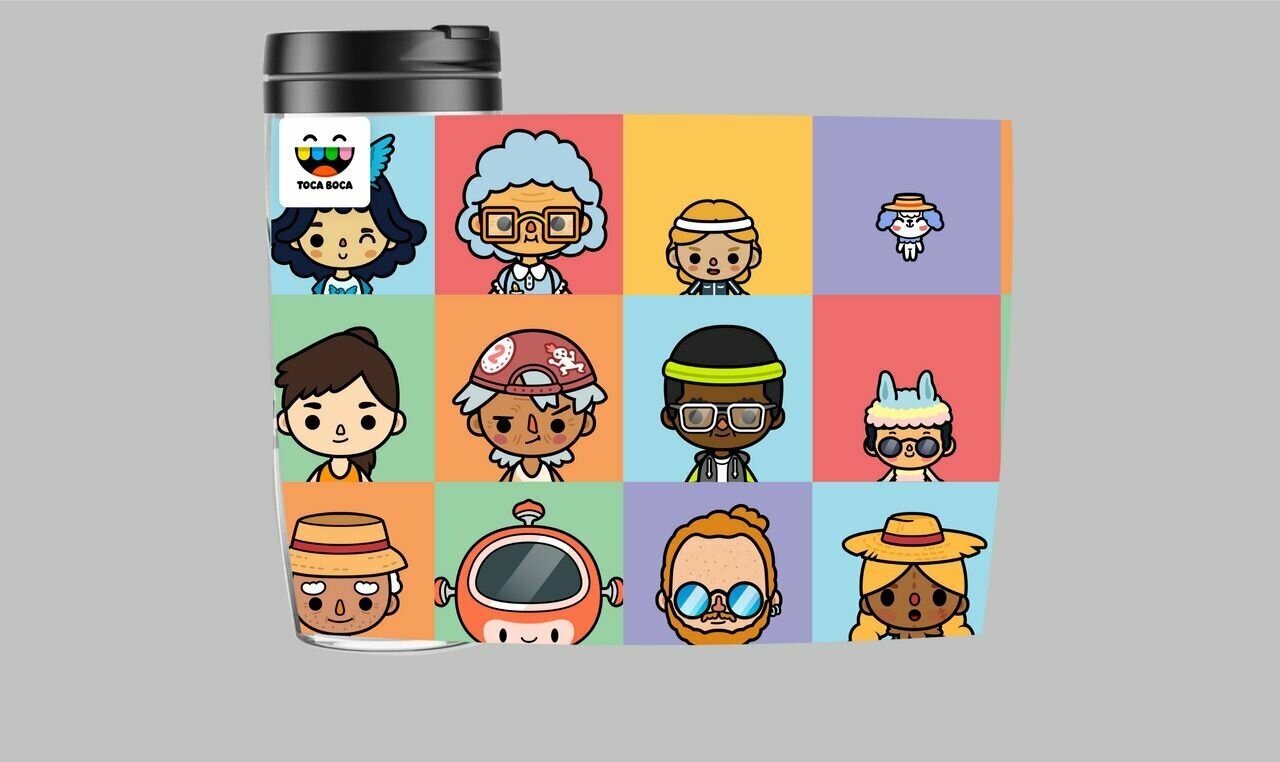 Термокружка MIGOM "Тока Бока, Toca Boca" - 0004