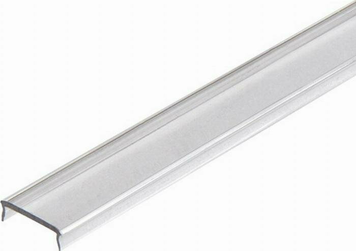 Рассеиватель JazzWay для профиля PAL прозрачный (комплект из 10 м)