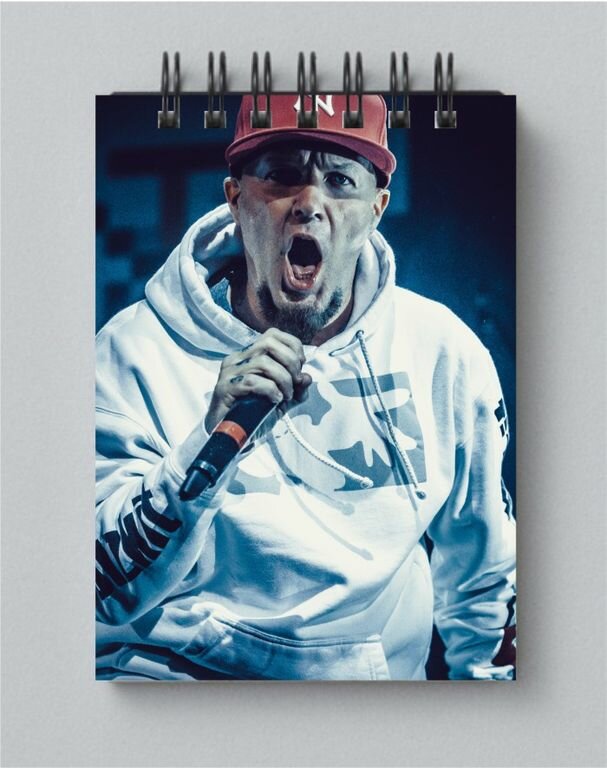 Блокнот Limp Bizkit, Лимп Бизкит №2, Размер А4, 21 на 30 см