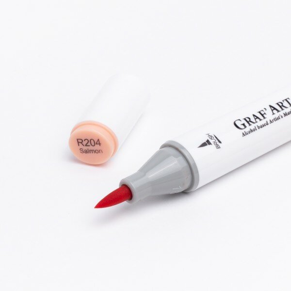 Маркер спиртовой Малевичъ GrafArt Brush, Лососевый R204