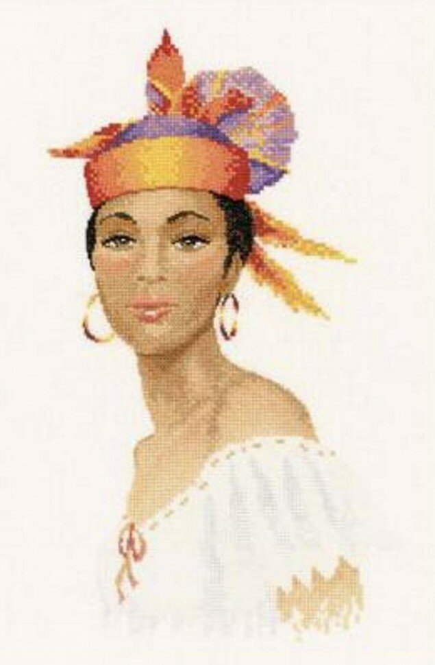 Схема для вышивания Heritage #JLDO752C Dominique (Доминик)